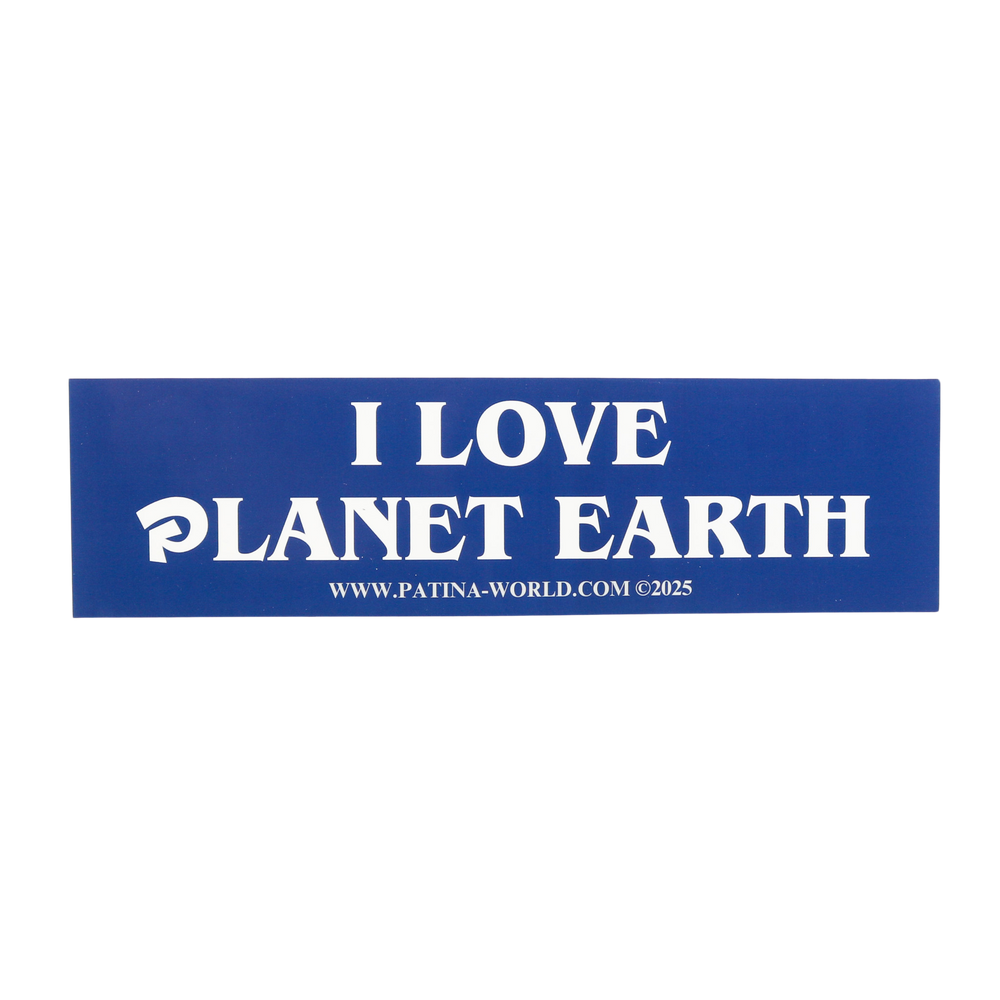 I Love Planet Earth Bumper Sticker